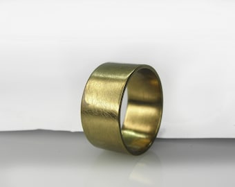 Gold ring for men | Etsy