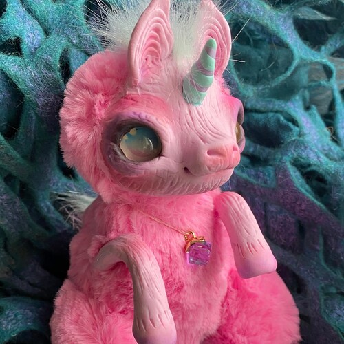 Girlie Yeti Plush Toy in Pink Girlie Abominable Snowman | Etsy