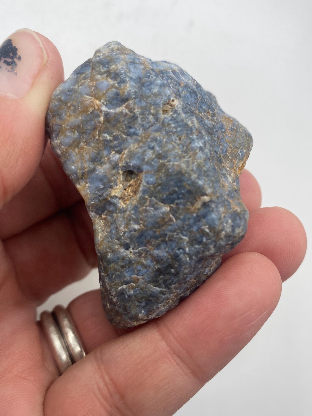 Rare Blue Virginia Quartz Chunk, Rough Stone - Etsy