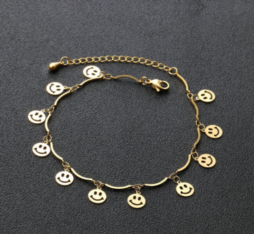 14K Smiley Face Emogi Geschenk Freundin Freund Geschenke für Freunde ...