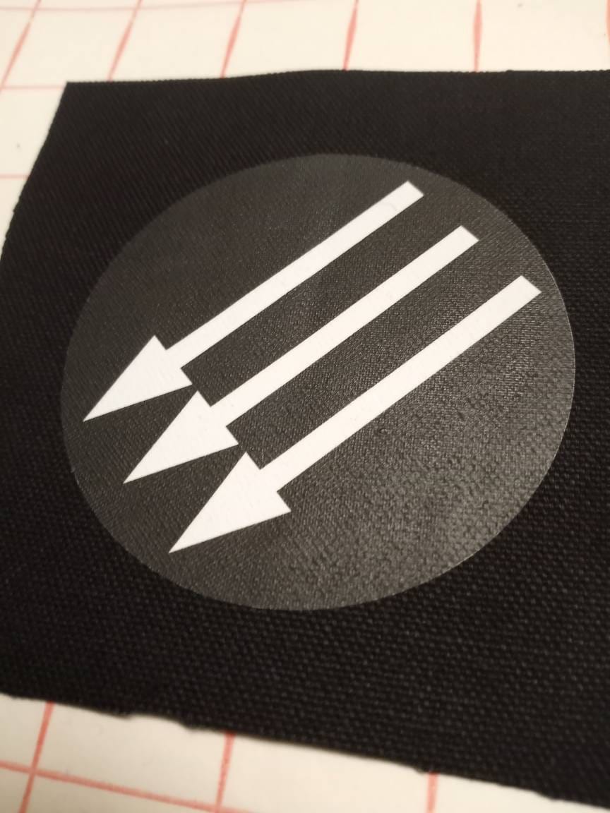 Anti Fascist patch punk/goth | Etsy