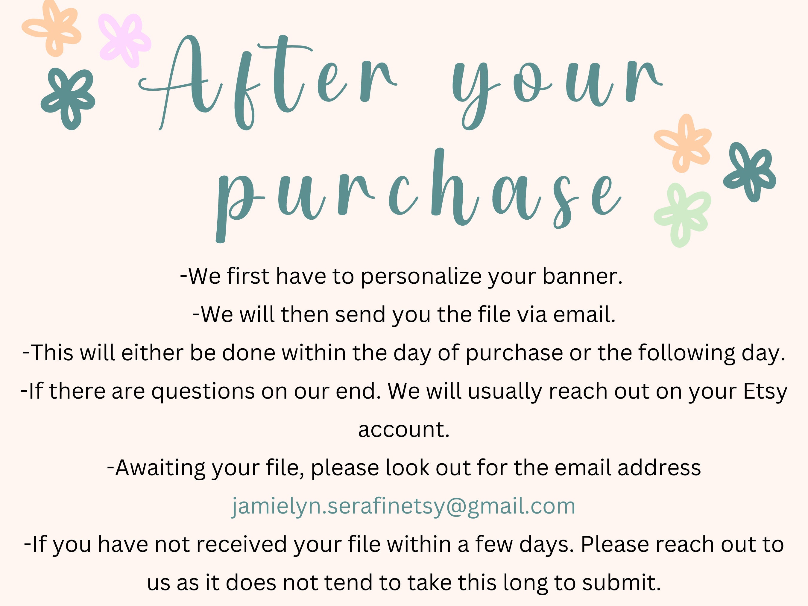 Digital File Request for Any Banners on Tintsandtots LLC - Etsy