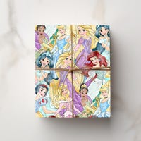 Princess Wrapping Paper, Princess Birthday, Princess Gift Wrap ...