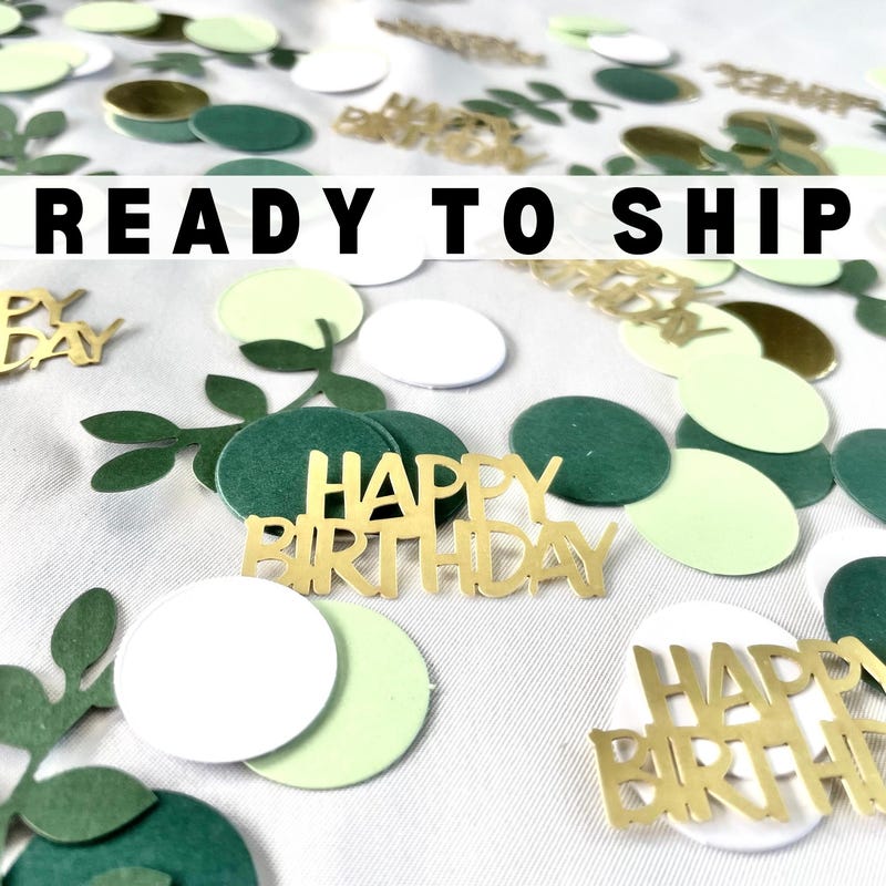 Green Party Decor - Etsy