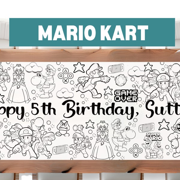 Super Mario Poster - Etsy