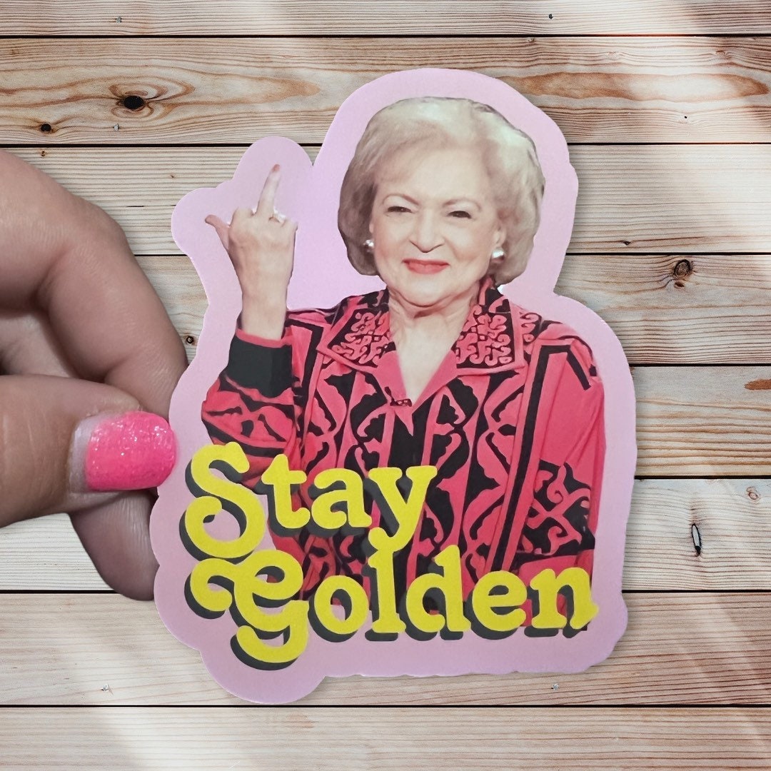 Betty White Giving The Finger