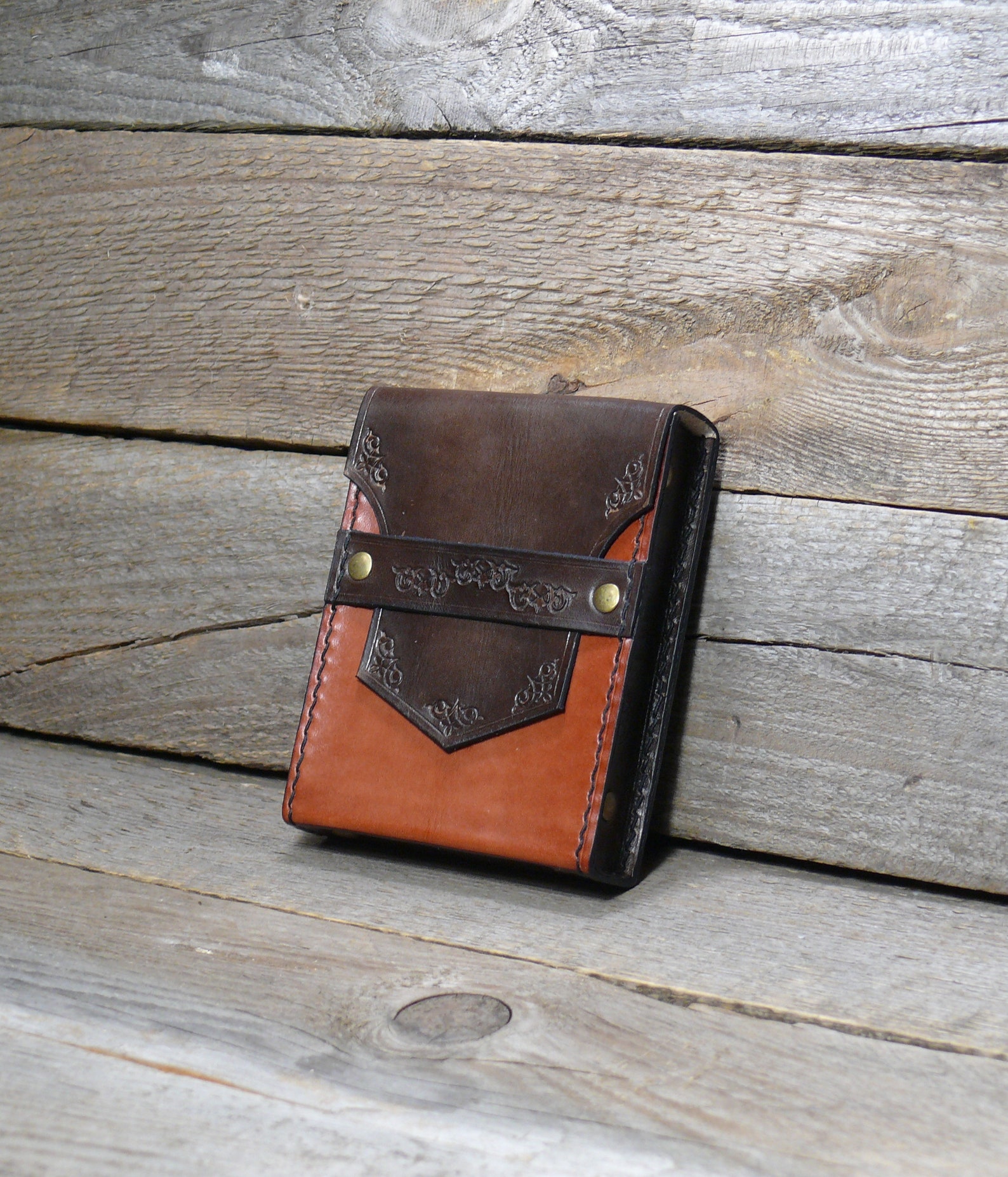 Playing card caseLeather case Leather Playing Card Set | Etsy