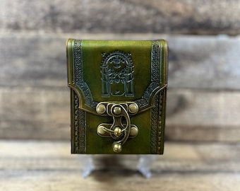 Leather Deck Box - Etsy