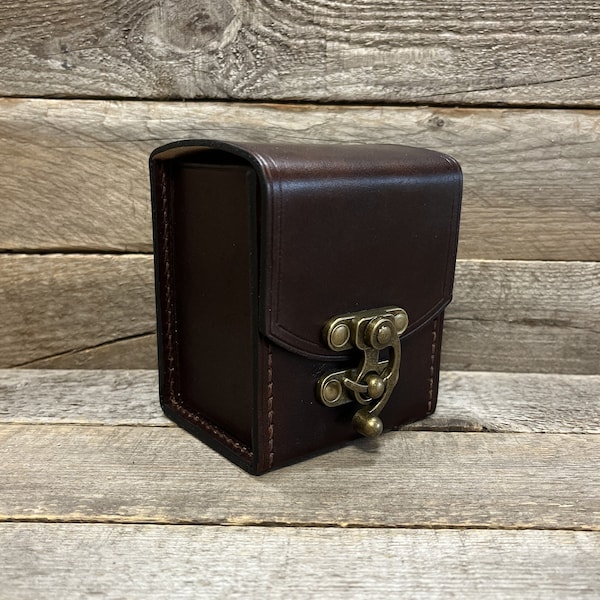 Mtg Deck Box Leather - Etsy