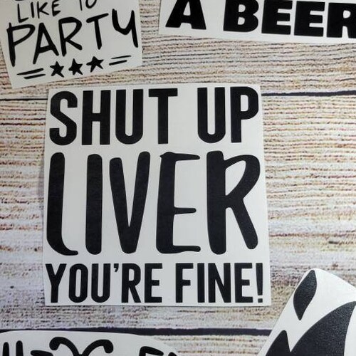 Beer Cooler Decals Funny Decals Adult Humor Buzzed You - Etsy