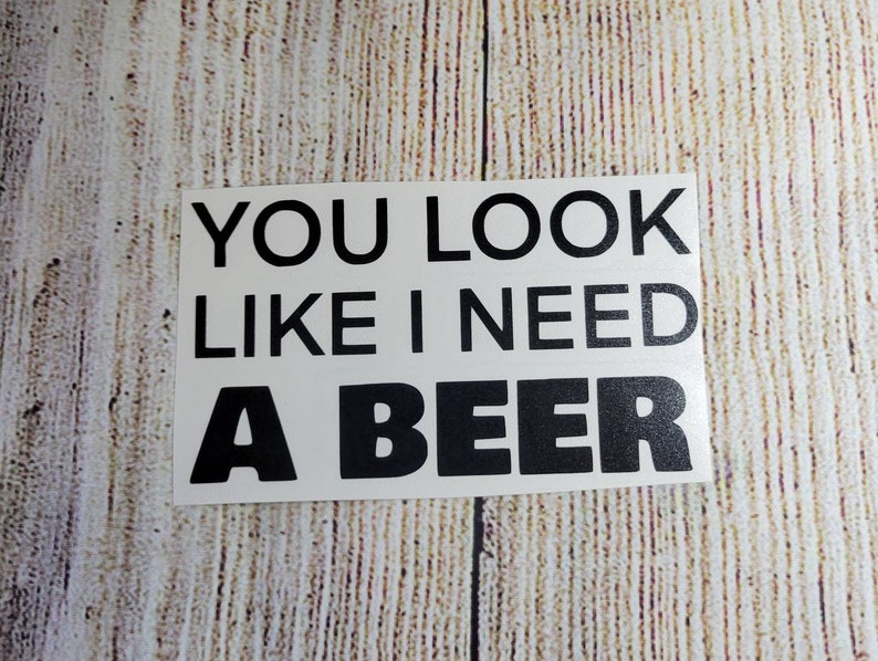 Beer Cooler Decals Funny Decals Adult Humor Buzzed You - Etsy