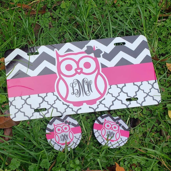 Chevron License Plate - Etsy