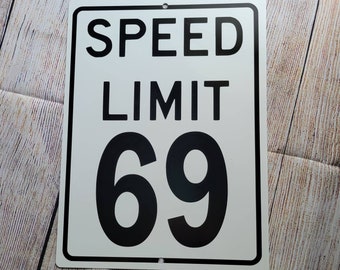 Speed Limit Birthday Sign - Etsy