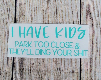 Too Close Decal - Etsy