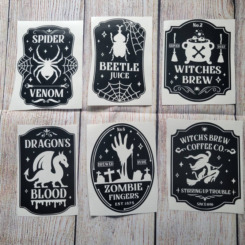 Halloween Decal - Etsy
