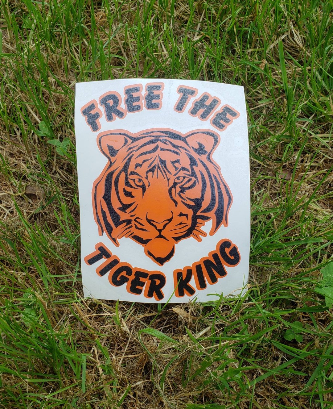 Tiger King Decal Joe Exotic Sticker Tiger Car Decal Car Accessories ...