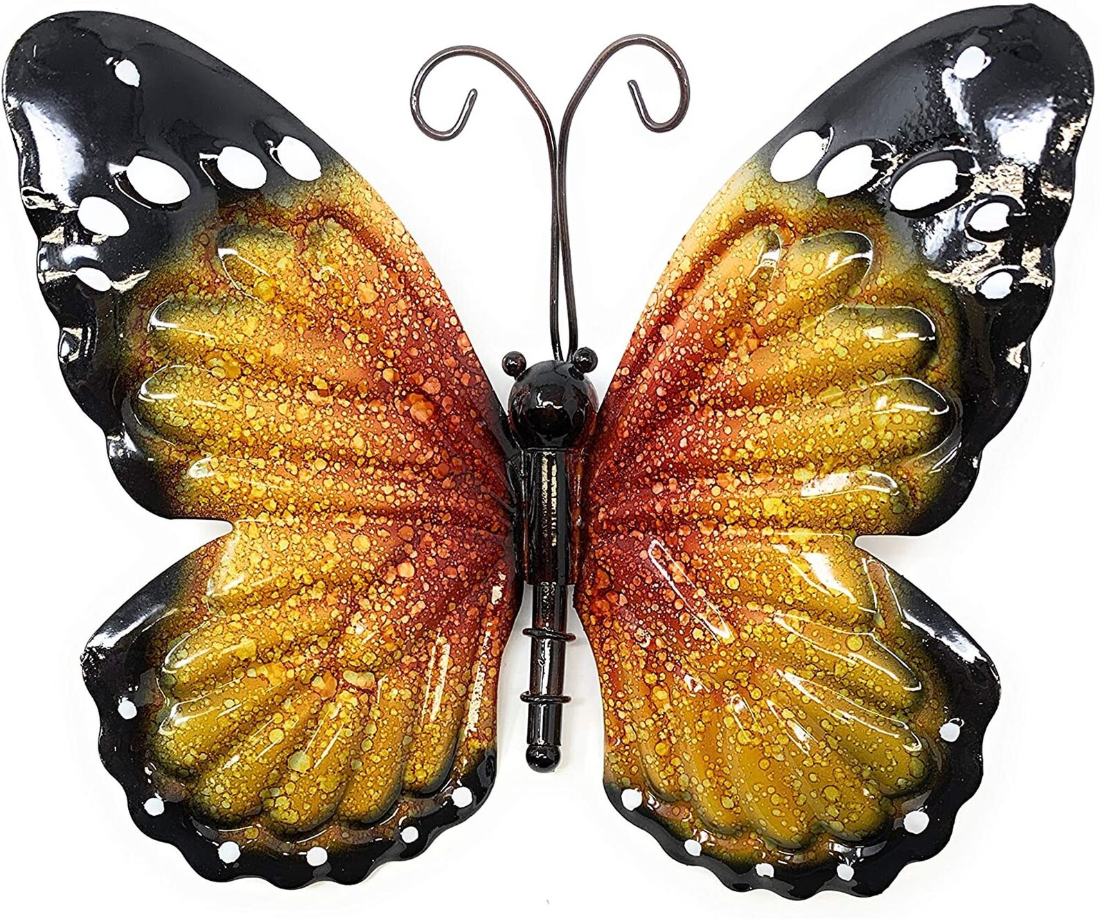 Metal Colorful Butterfly Sculptures Wall Art (set of 3 Pcs) - Etsy