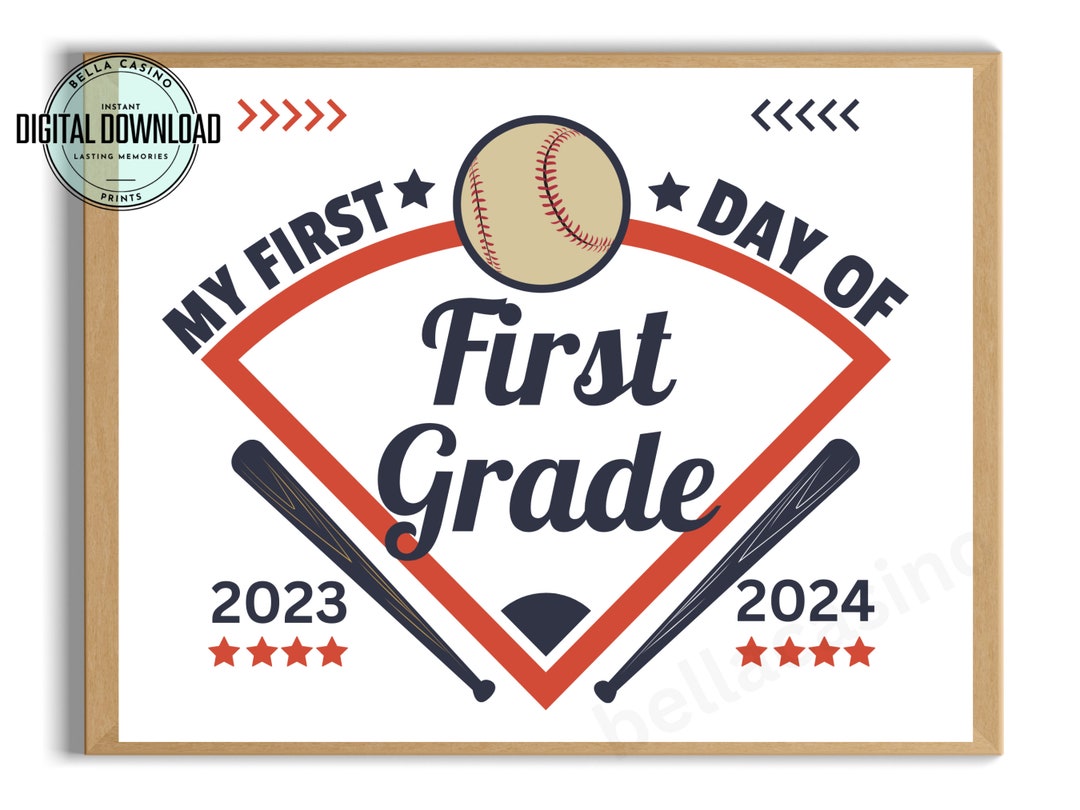 First Day Of 1st Grade Sign First Day Of School Sign Printable First first-day-of-1st-grade-sign-first-day-of-school-sign-printable-first
