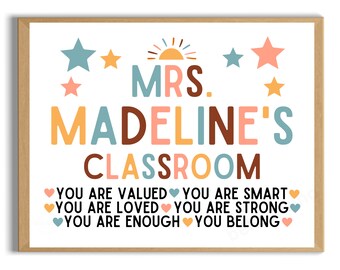 Classroom Sign Printable Treat Everyone With Respect - Etsy