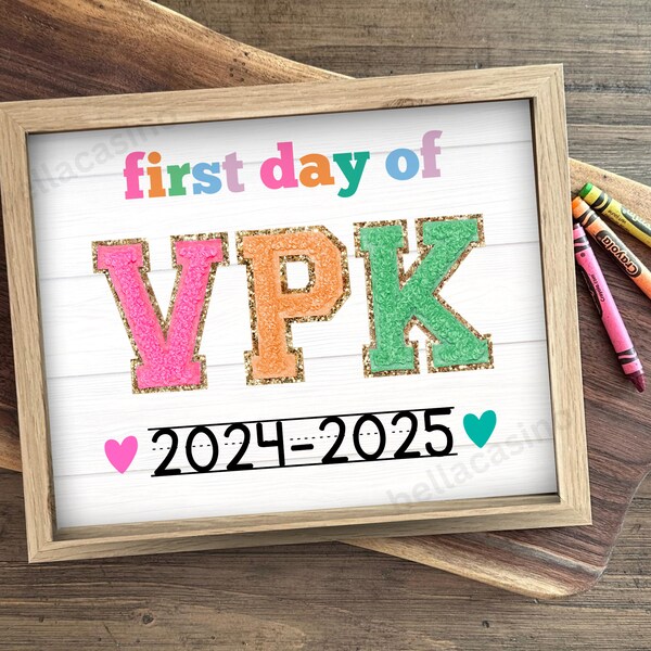 Vpk Sign - Etsy