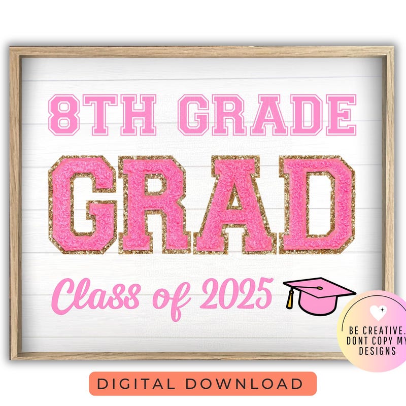 8th Grade Graduation - Etsy