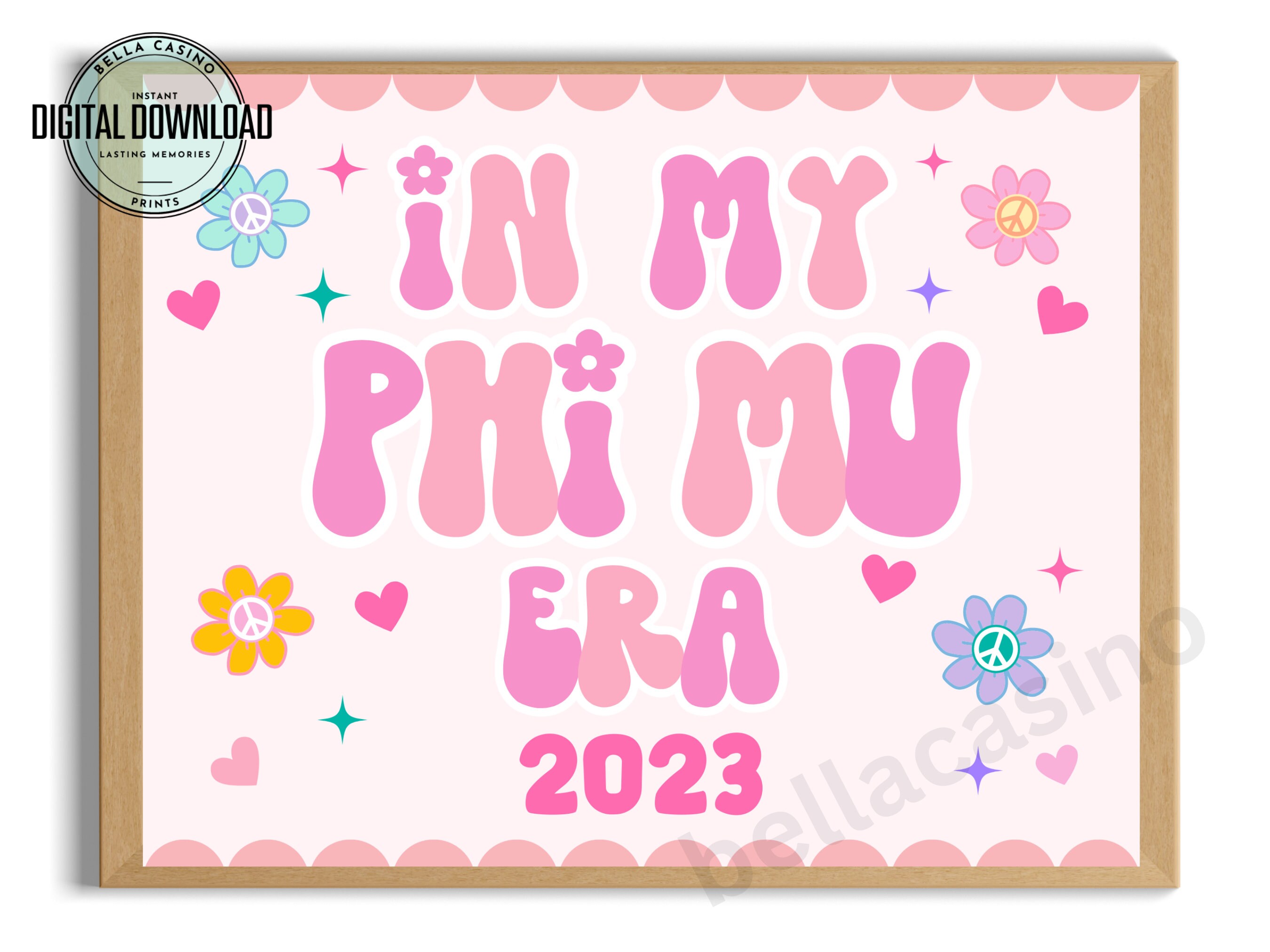 Phi Mu Quatrefoil Hand Symbol