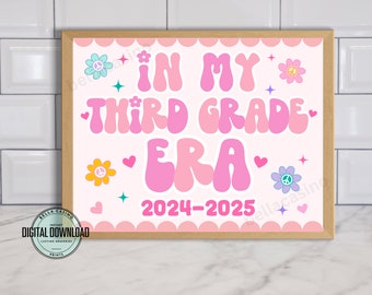 LAST Day of 3rd Grade Sign, LAST Day of School Sign, Printable 3rd ...