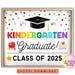 Last Day of Kindergarten, Last Day of School Sign, Printable ...
