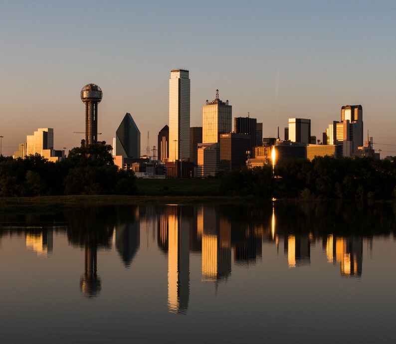 Dallas Skyline, Professional Landscape Photography, Skyline Photography ...