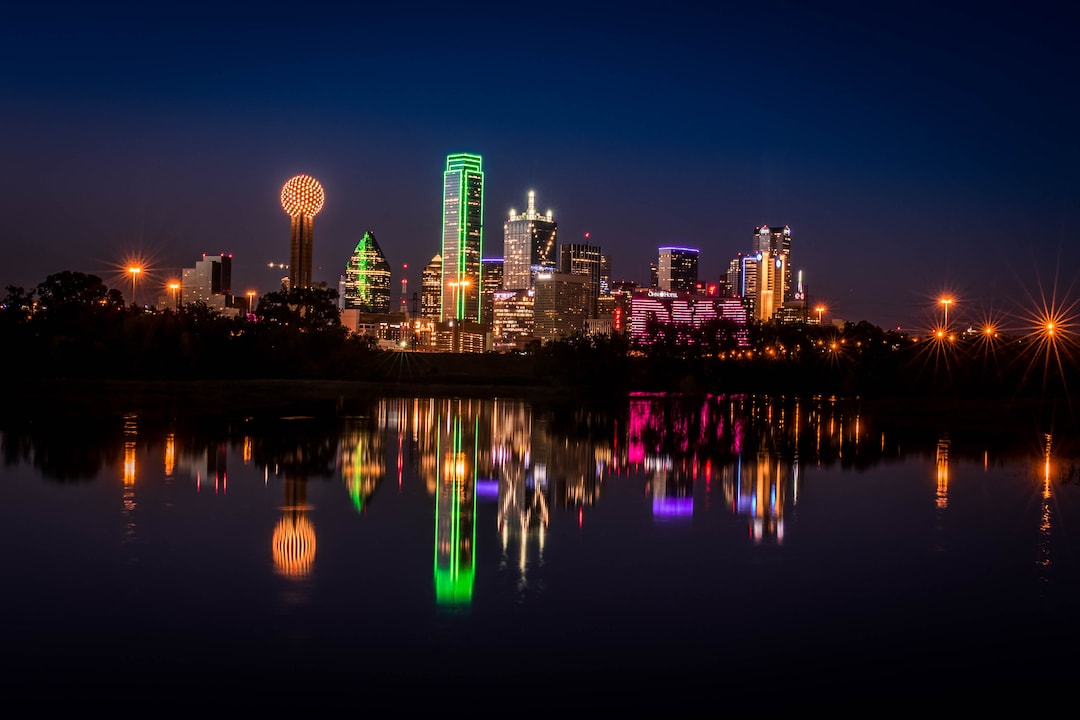 Dallas Skyline, Professional Landscape Photography, Skyline Photography ...