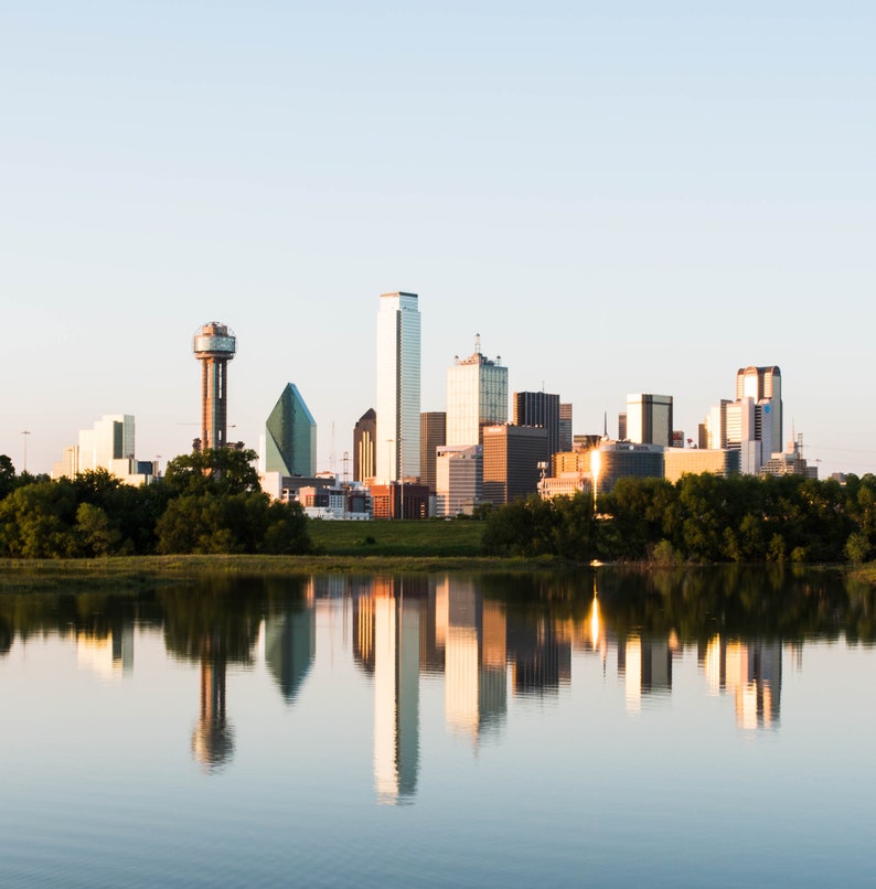 Dallas Skyline, Professional Landscape Photography, Skyline Photography ...