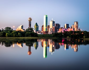 Dallas Skyline, Professional Landscape Photography, Skyline Photography ...