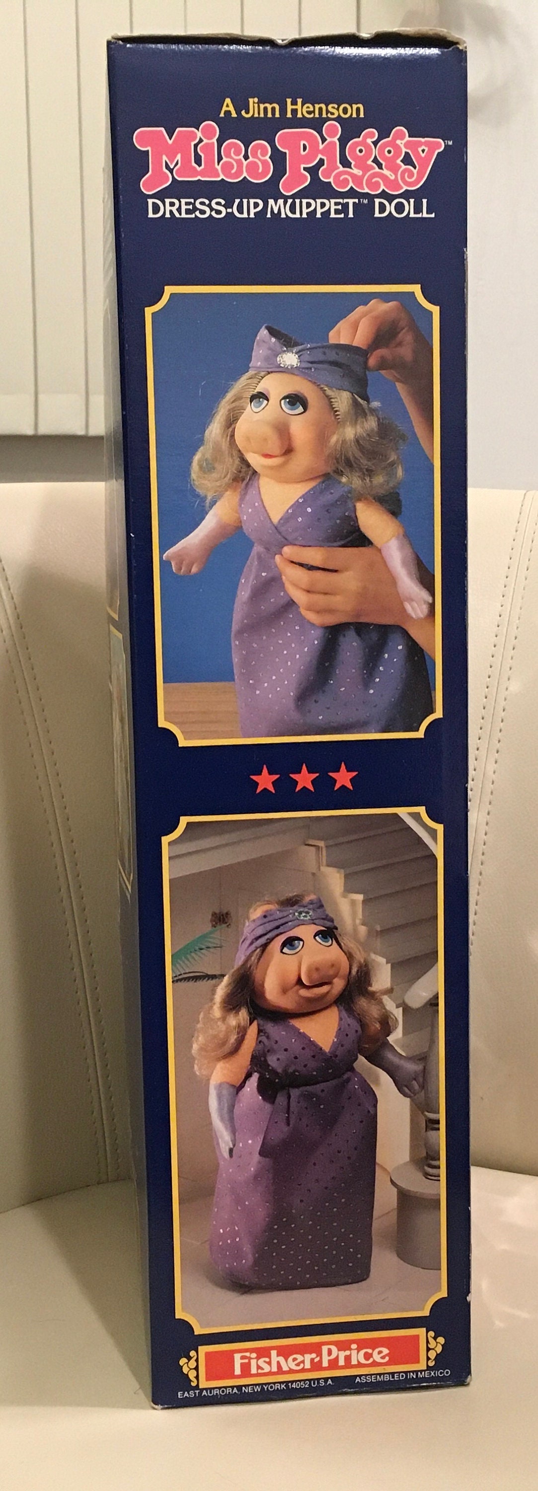 The Muppet Show Miss Piggy Dress up Muppet Doll 1981 New in Box - Etsy