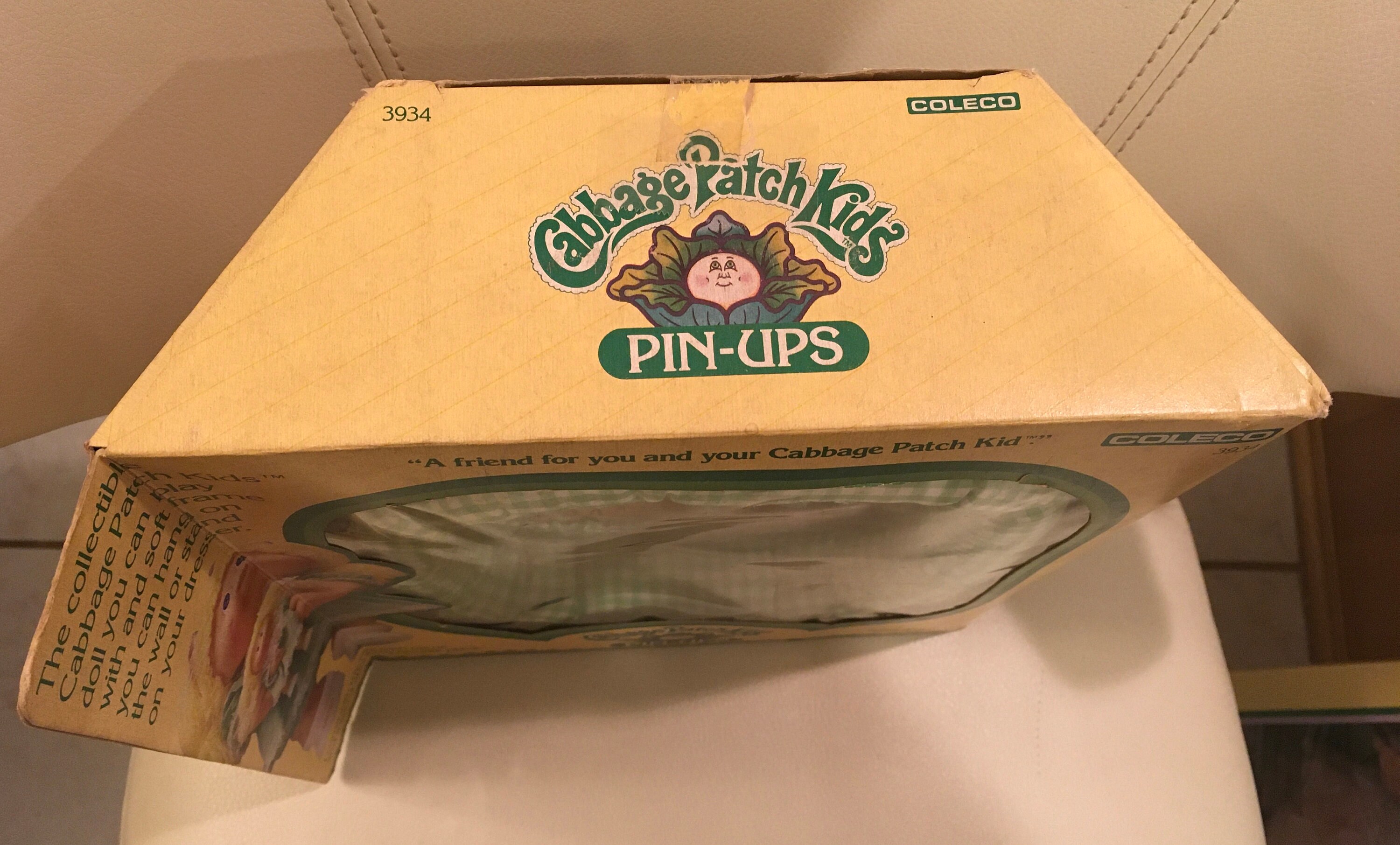 1983 Cabbage Patch Kids Pin-ups Minni Chrissie & Her Garden Greenhouse ...