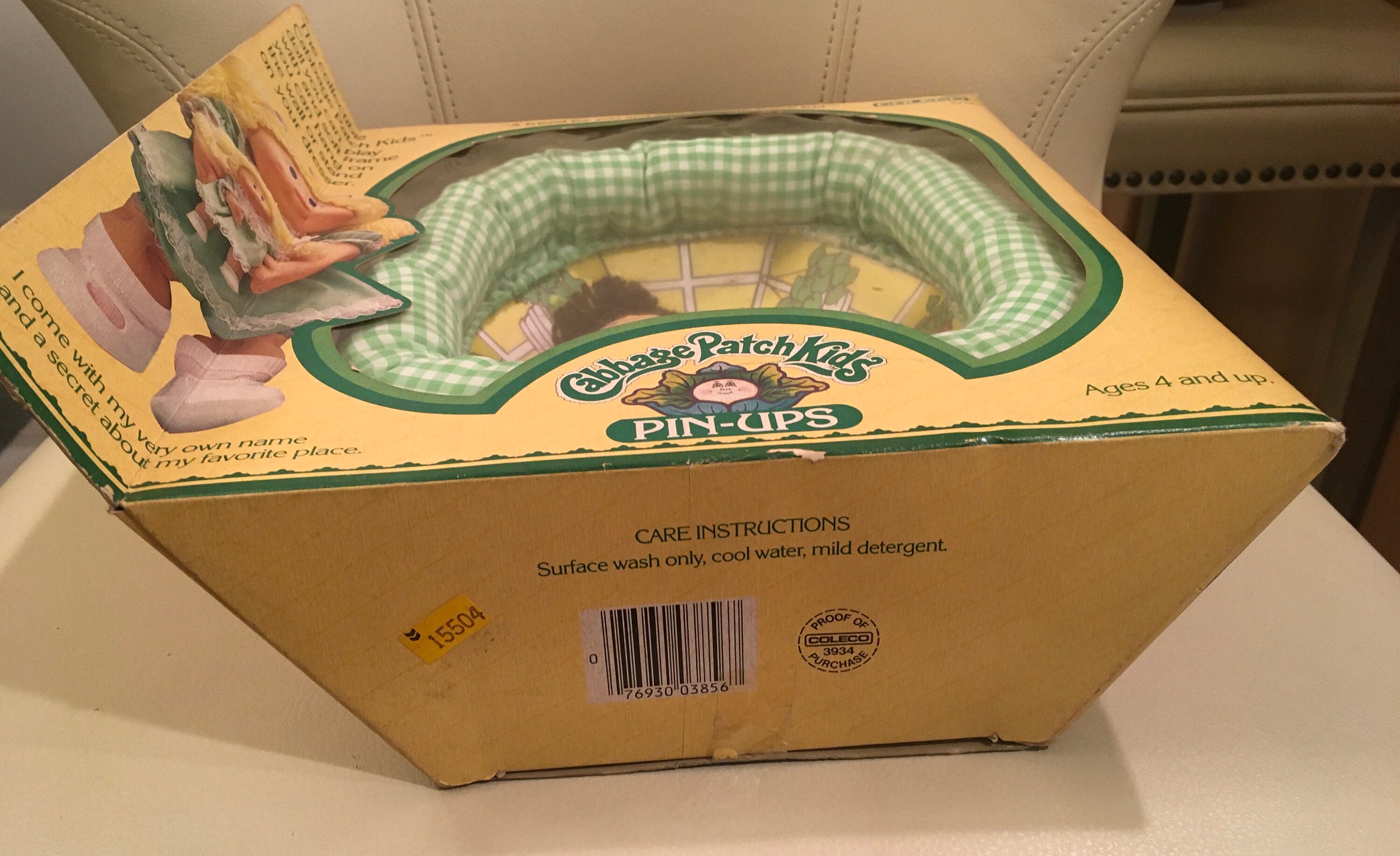 1983 Cabbage Patch Kids Pin-ups Minni Chrissie & Her Garden Greenhouse ...