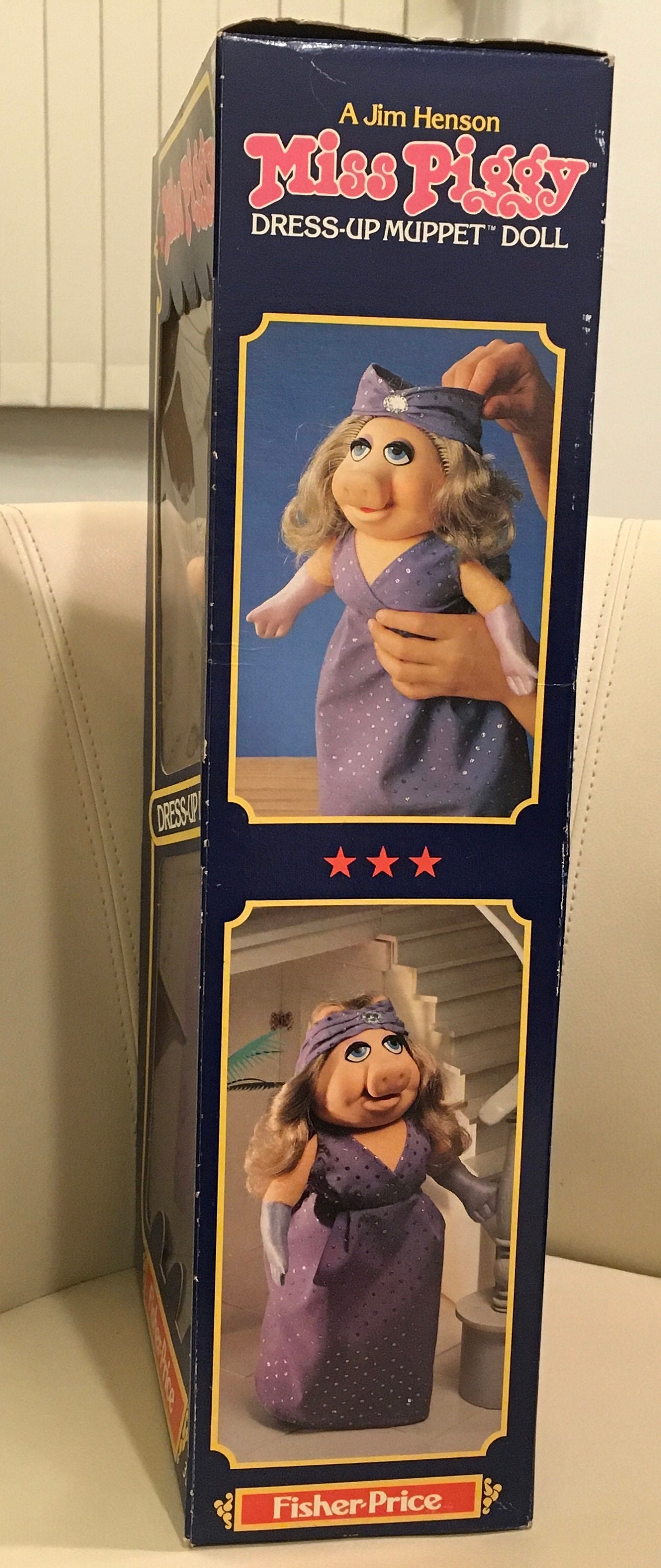 The Muppet Show Miss Piggy Dress up Muppet Doll 1981 New in Box - Etsy