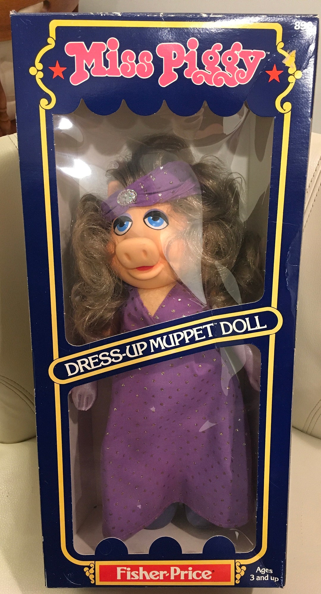 The Muppet Show Miss Piggy Dress up Muppet Doll 1981 New in Box - Etsy