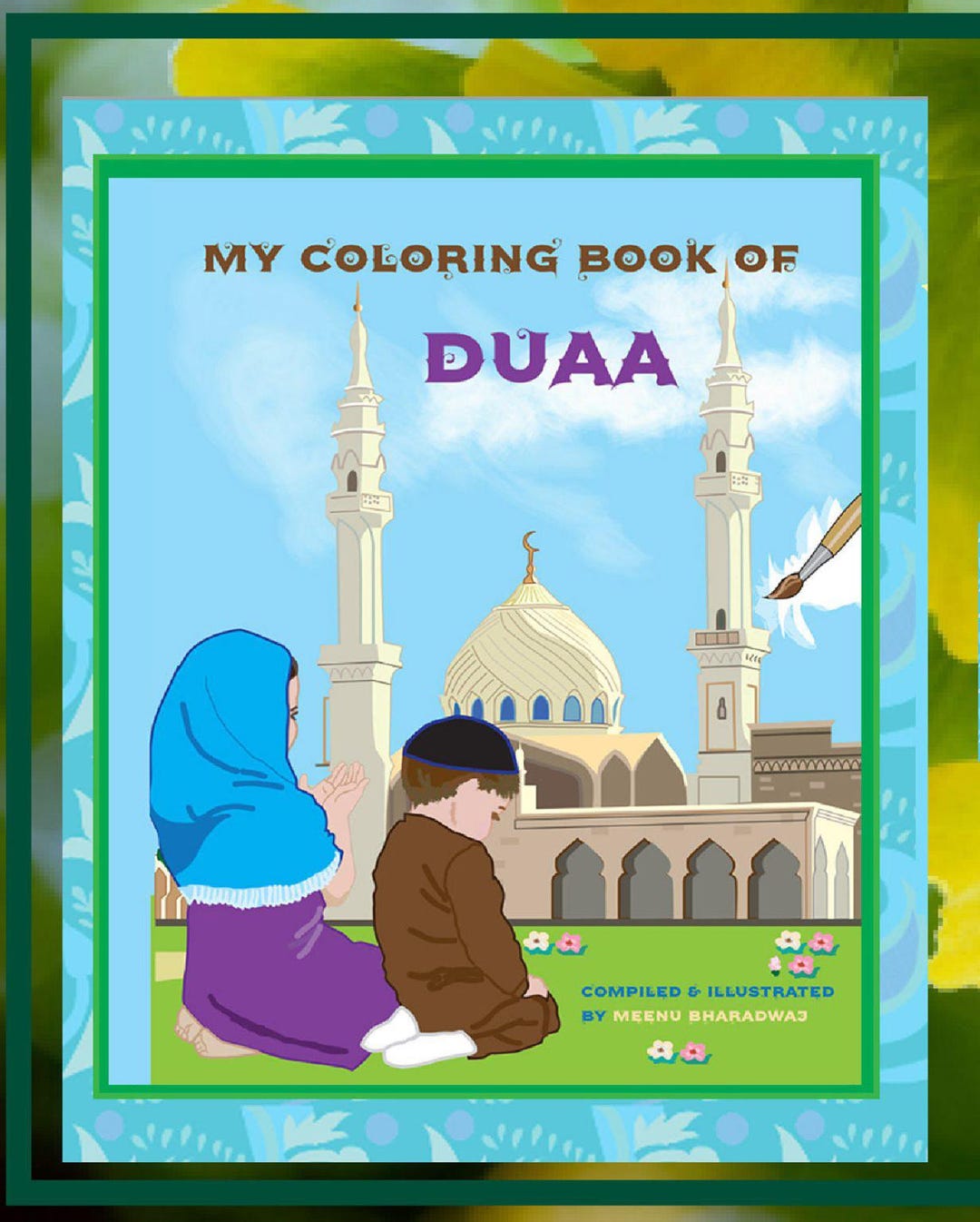 Dua'a Coloring Book for Muslim Children - Etsy