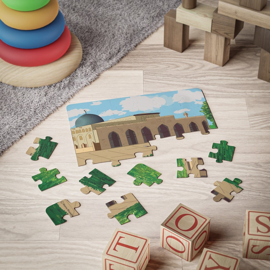Children's Puzzle Aqsa Jerusalem Palestine Quds Ramdan Gift Ramadan ...