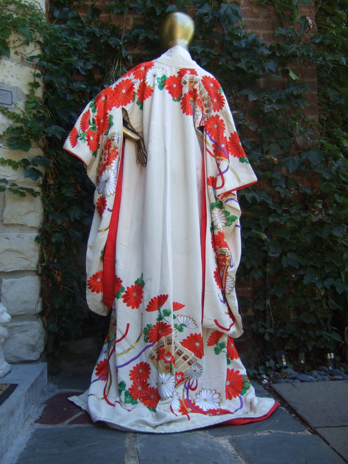 Exotic Heavily Embroidered Draped Kimono C 1970s - Etsy
