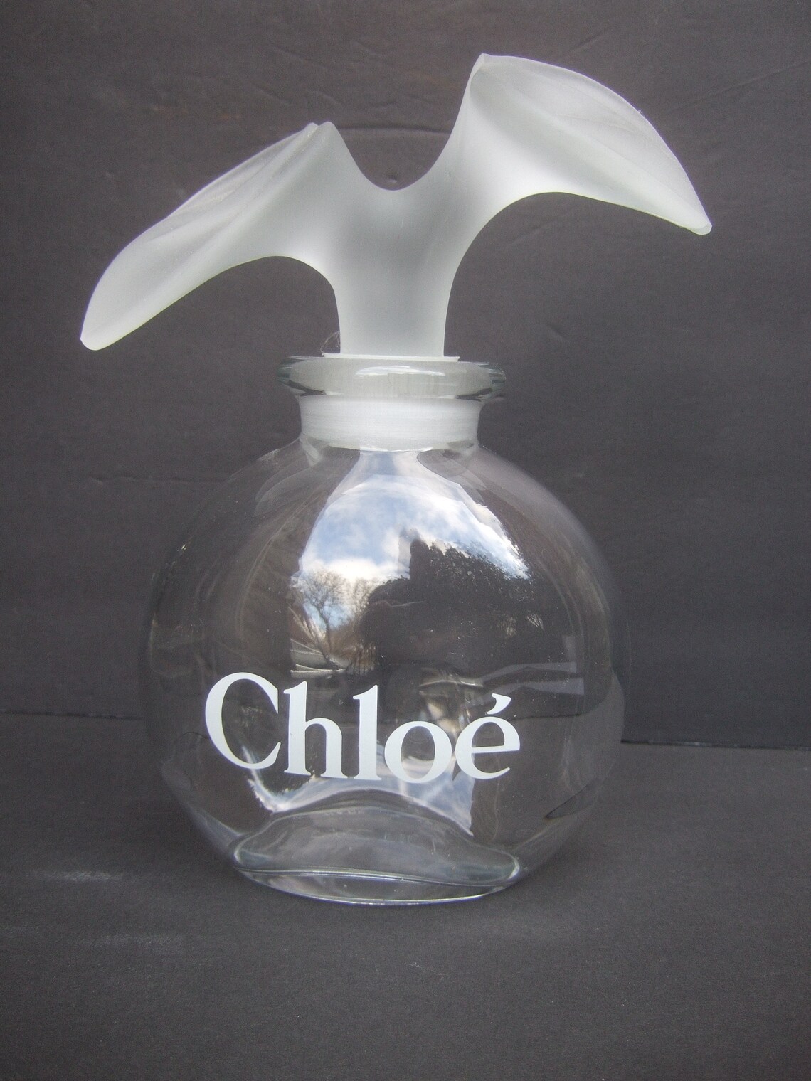 CHLOE' Huge Scale Glass Factice Fragrance Dummy Display | Etsy