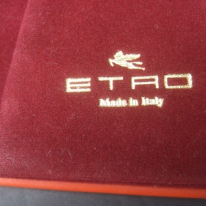 ETRO Italian Orange Leather Photo Frame Display - Etsy