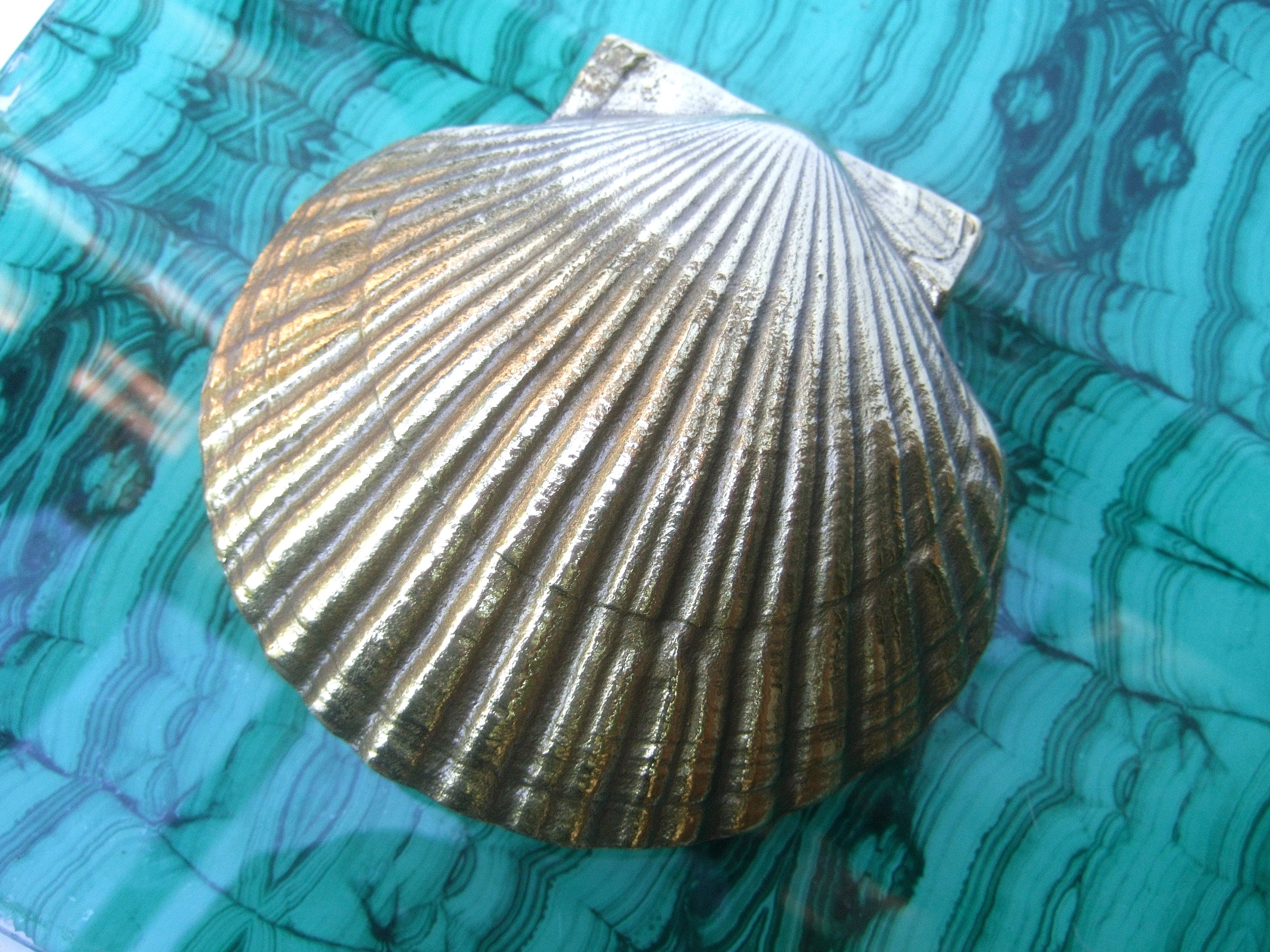 Ornate Large Brass Metal Scallop Shell Designer Door Knocker C - Etsy