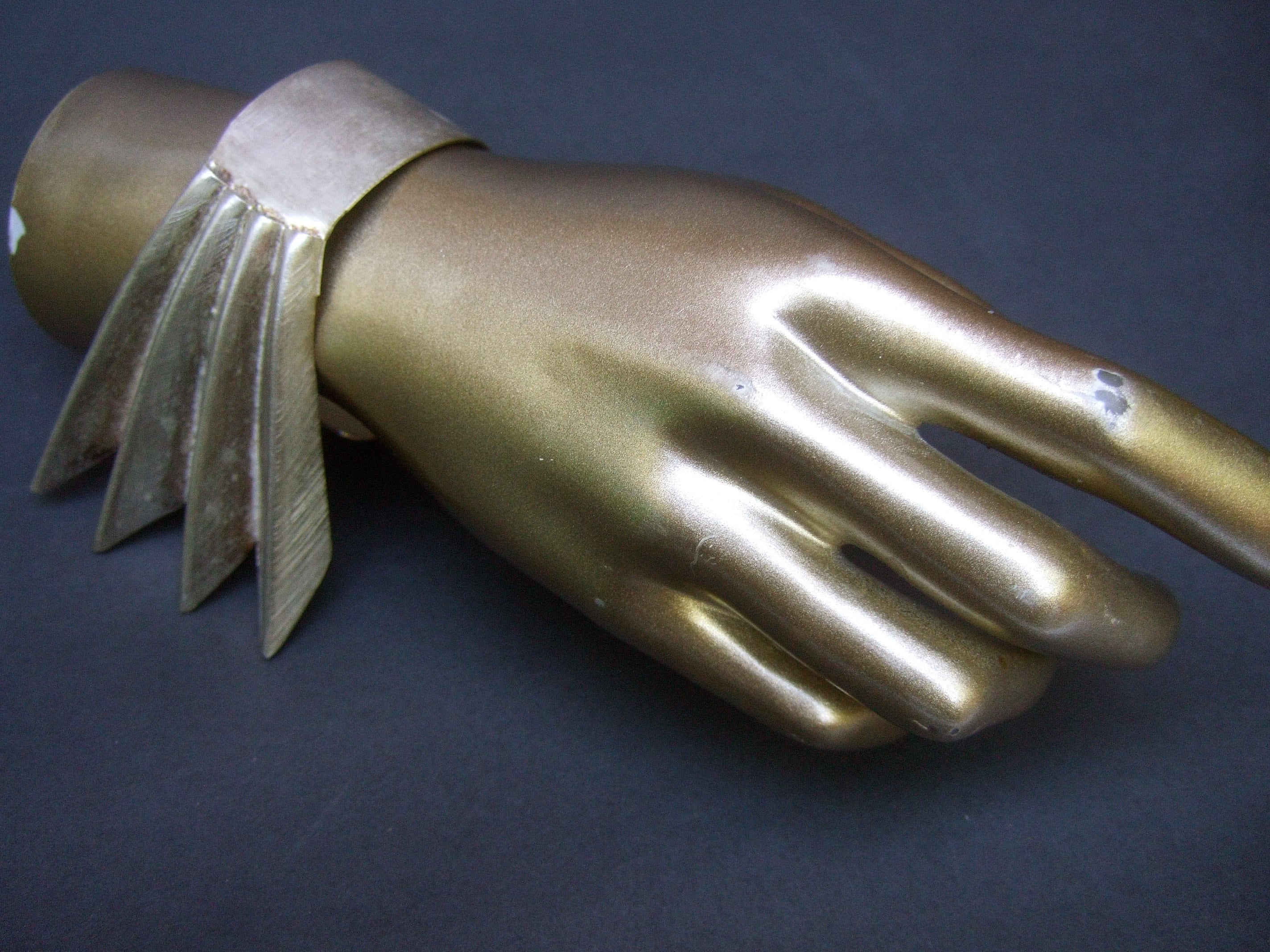 Avant-garde Sterling Silver Futuristic Artisan Cuff Wide - Etsy