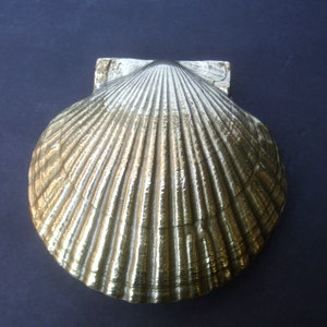 Ornate Large Brass Metal Scallop Shell Designer Door Knocker C 1997 - Etsy