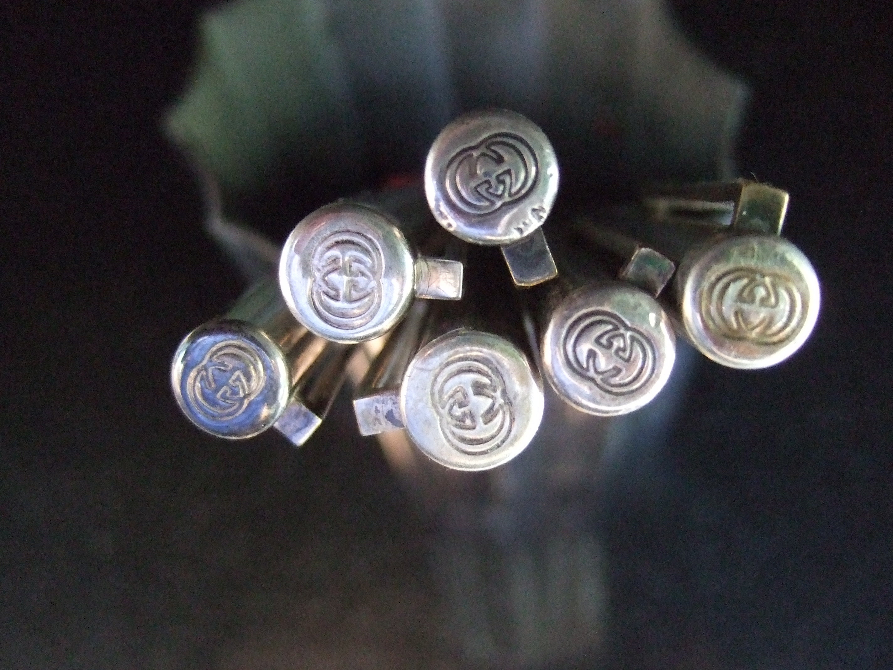 Set of Six Sterling Silver Gucci Writing Ink Pens C 1970s - Etsy