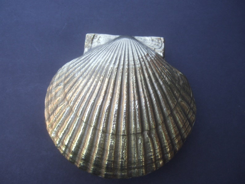 Ornate Large Brass Metal Scallop Shell Designer Door Knocker C - Etsy