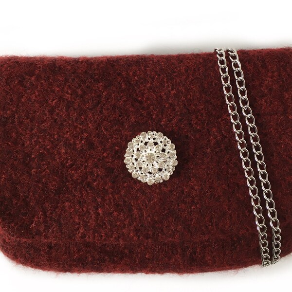 Maroon Clutch - Etsy