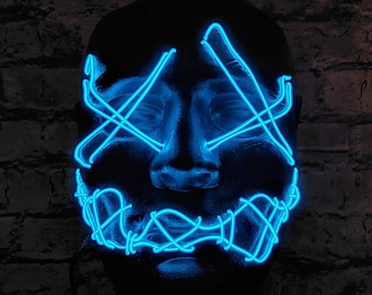Neon Purge Mask - Etsy