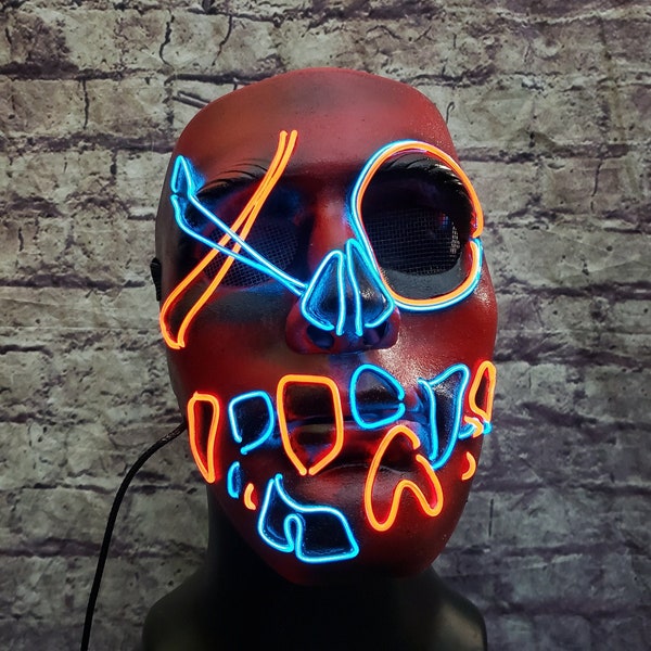 Skeleton Mask - Etsy